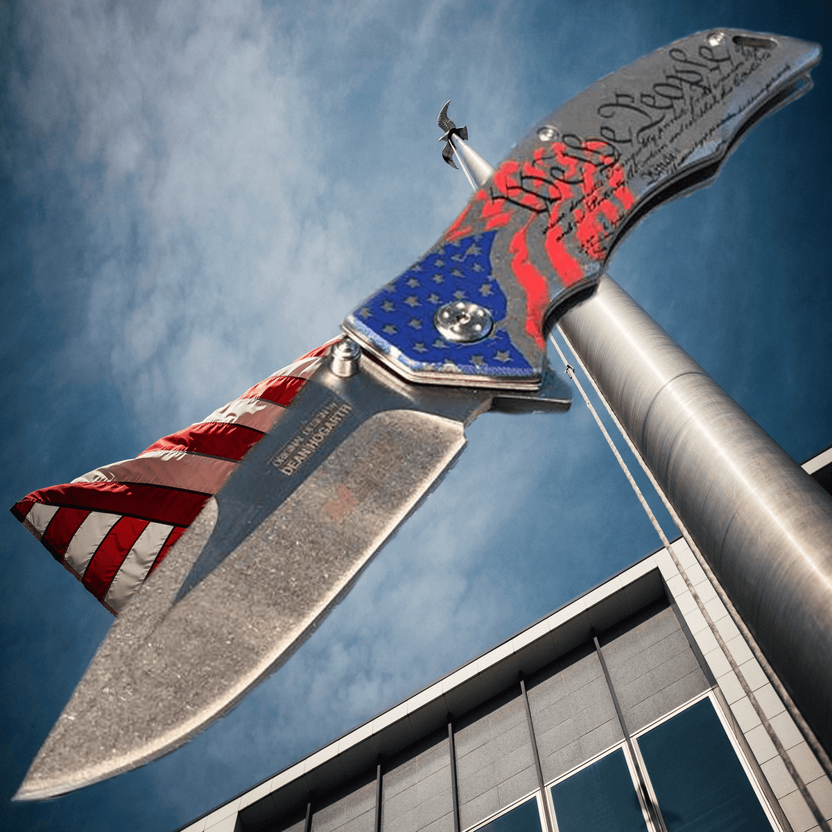 USA Patriotic Knives & Blades | Frontier Blades