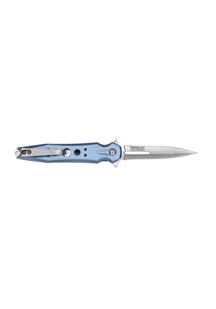 7.70" Tac Force Speedster Model Cool Blue Spring Assisted Pocket Knife
