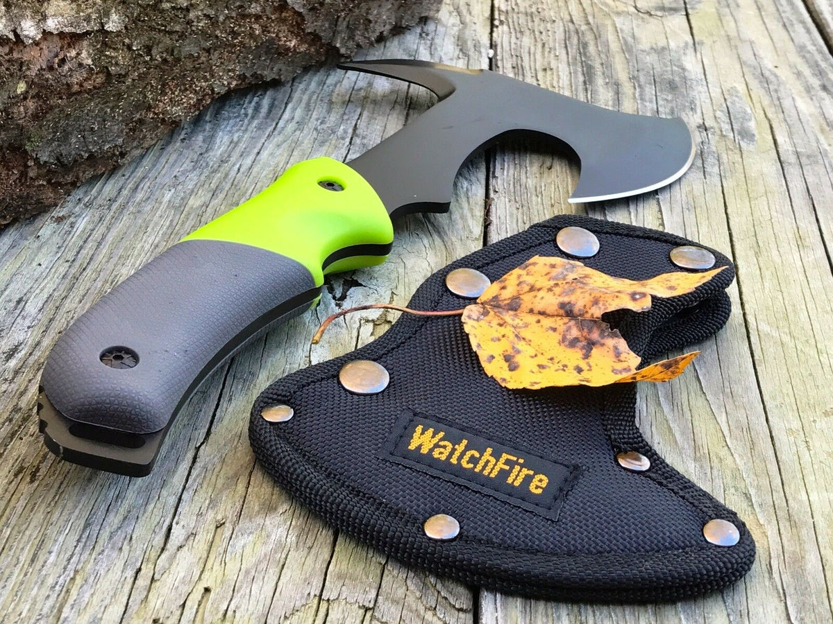 11.5" WatchFire Zombie Style Zombie Tomahawk Throwing Axe & Hatchet