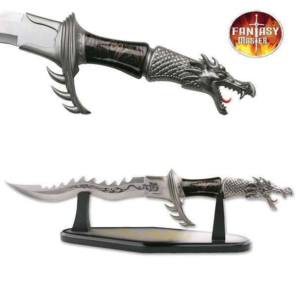Fantasy Master Dragon Sword W/ Display Stand