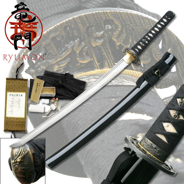 Ryumon Hand Forged Katana Samurai Sword
