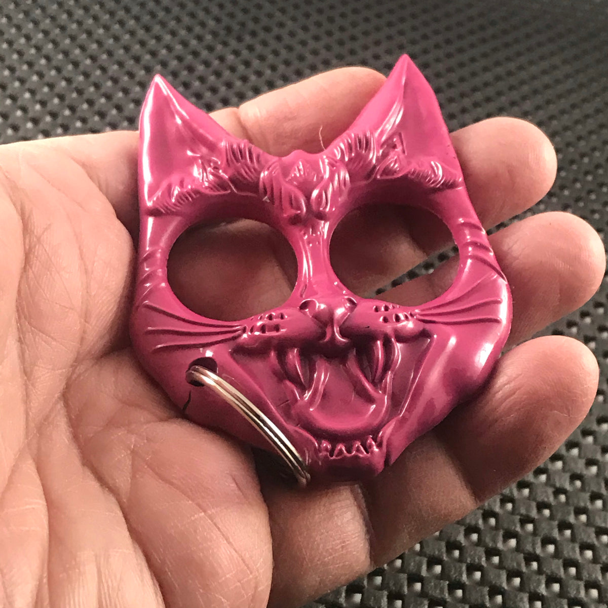 Pink Cat Self Defense Knuckle For Sale - Frontier Blades