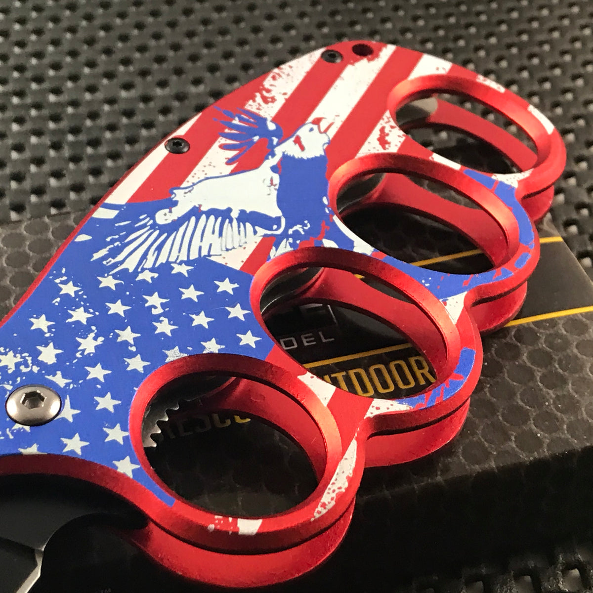 Folding Brass Knuckle For Sale - Frontier Blades